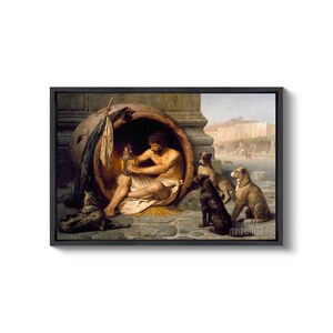 Jean Leon Gerome Diogenes 1860 Canvas Gallery Wrapped Or Framed