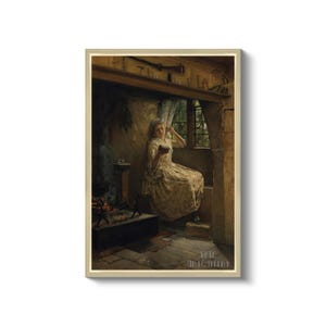 Frank Millet : A Cosey Corner 1884 Canvas Gallery Wrapped Giclee Wall ...