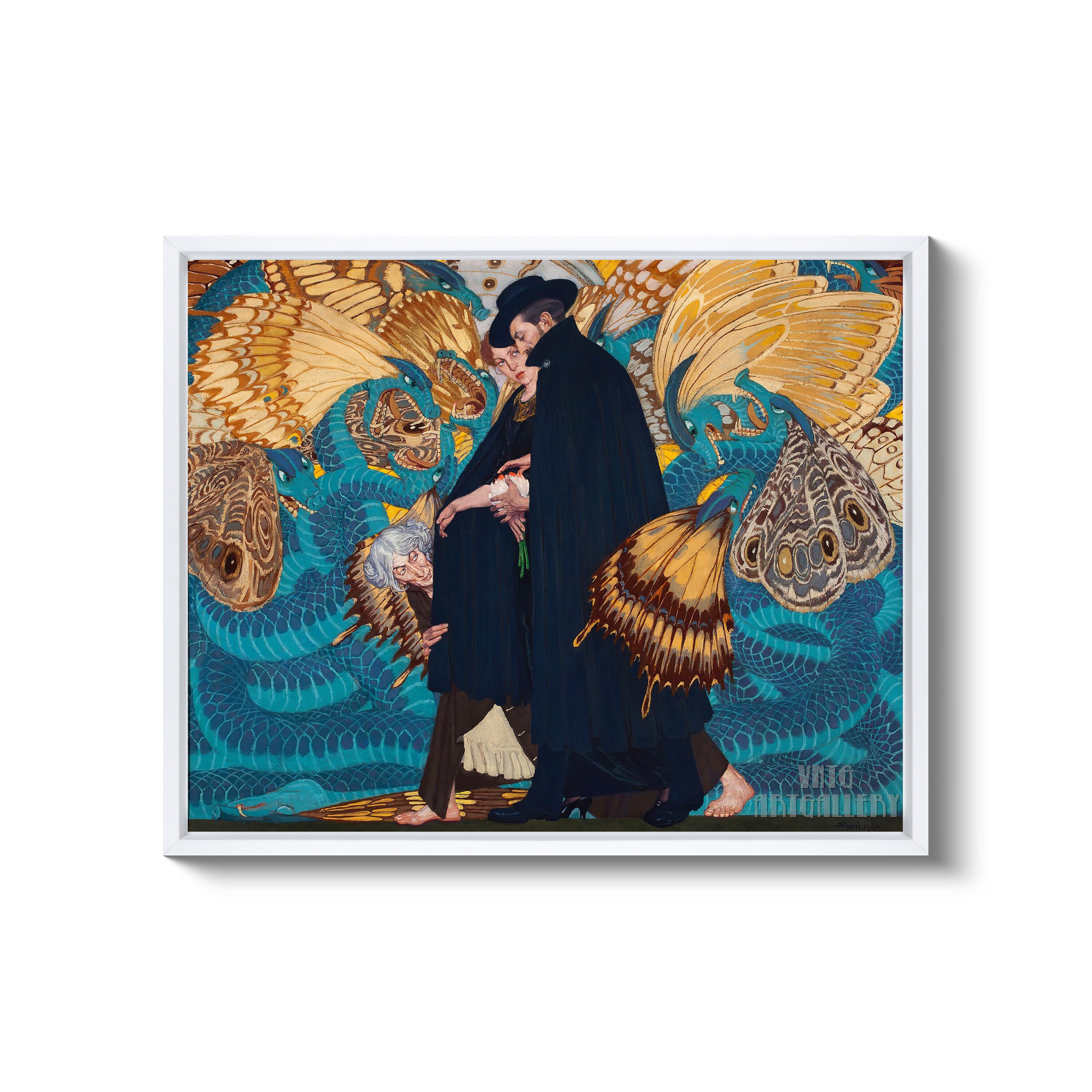 Edward Okun : the War and Us 1917 Canvas Gallery Wrapped or - Etsy