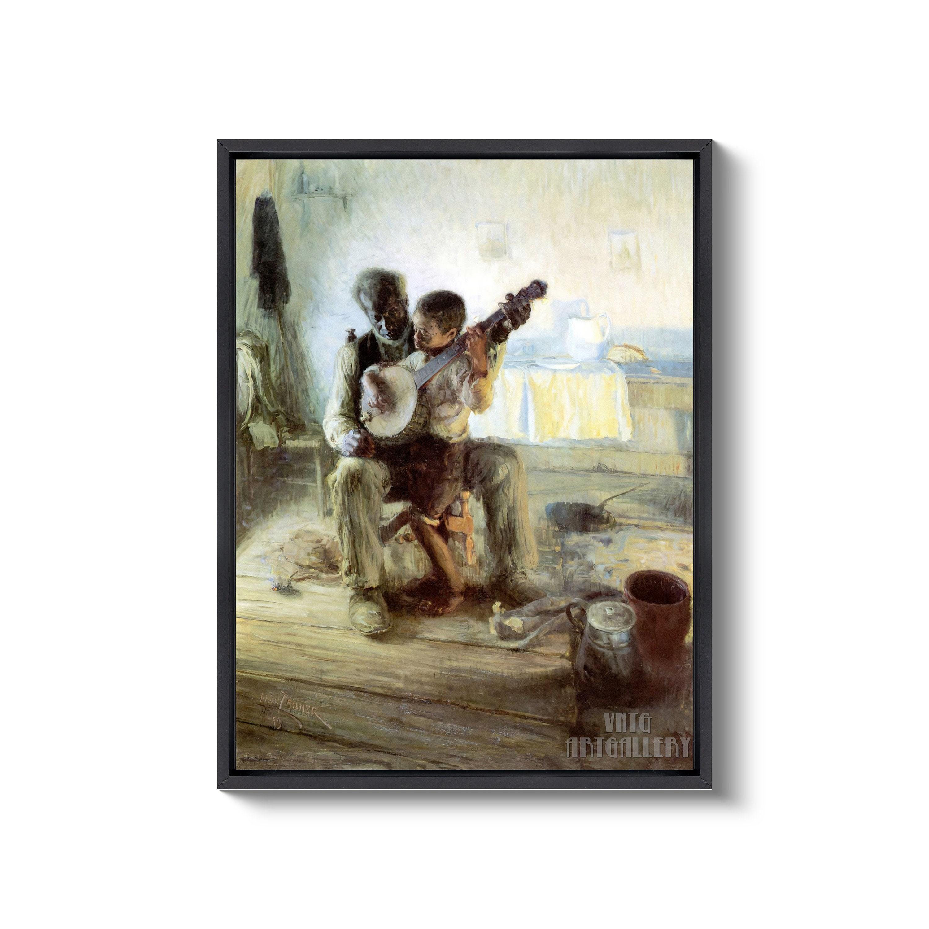 Henry Ossawa Tanner : the Banjo Lesson (1893) Canvas Gallery Wrapped or ...