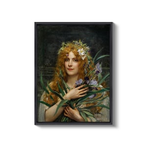 Georges Roussin : Ophelia (19th and 20th Century) Canvas Gallery ...