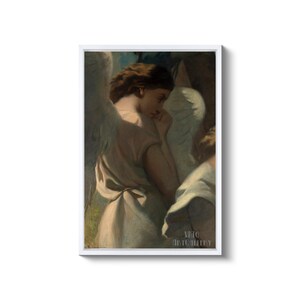 Théodore Chassériau : an Angel Praying in the Garden of Olives (1840 ...