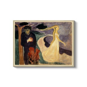 Edvard Munch : Separation (1896) Canvas Gallery Wrapped or Framed ...