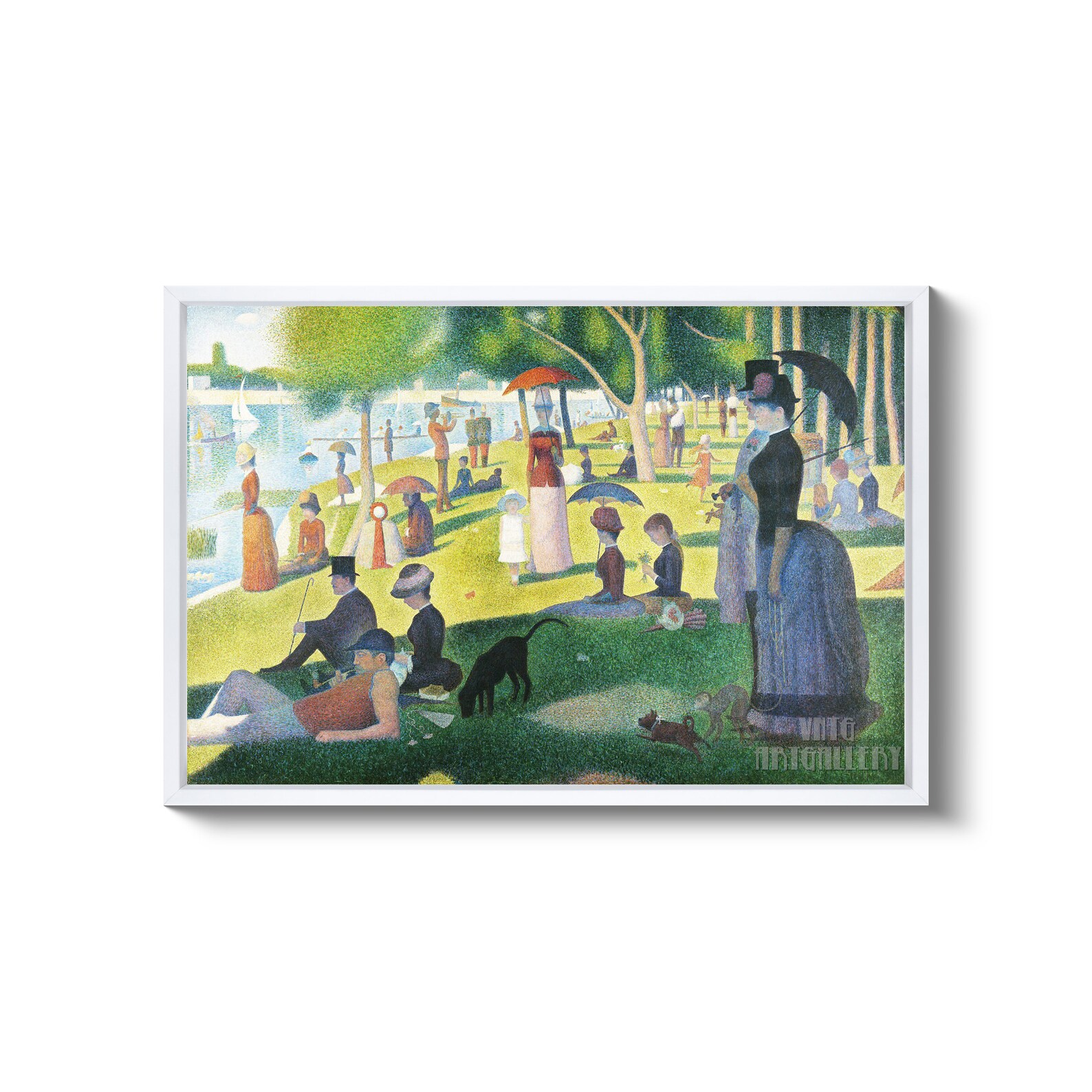 Georges Seurat : A Sunday Afternoon on the Island of La Grande - Etsy