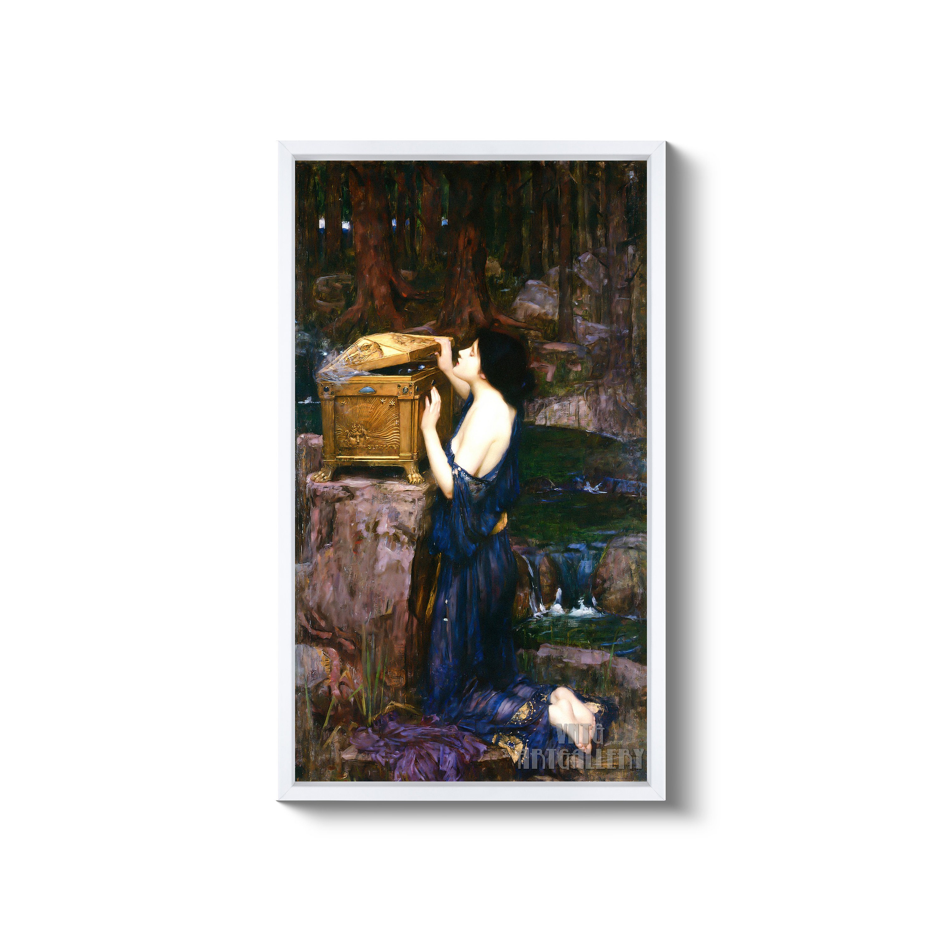 John William Waterhouse : Pandora 1896 Canvas Gallery - Etsy