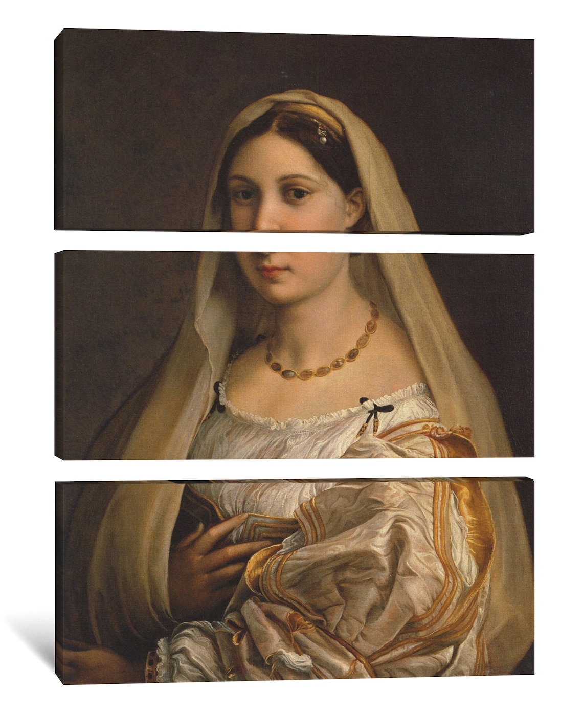 Rafaël Santi : La Donna Velata 1514-1515 Canvas Gallery - Etsy