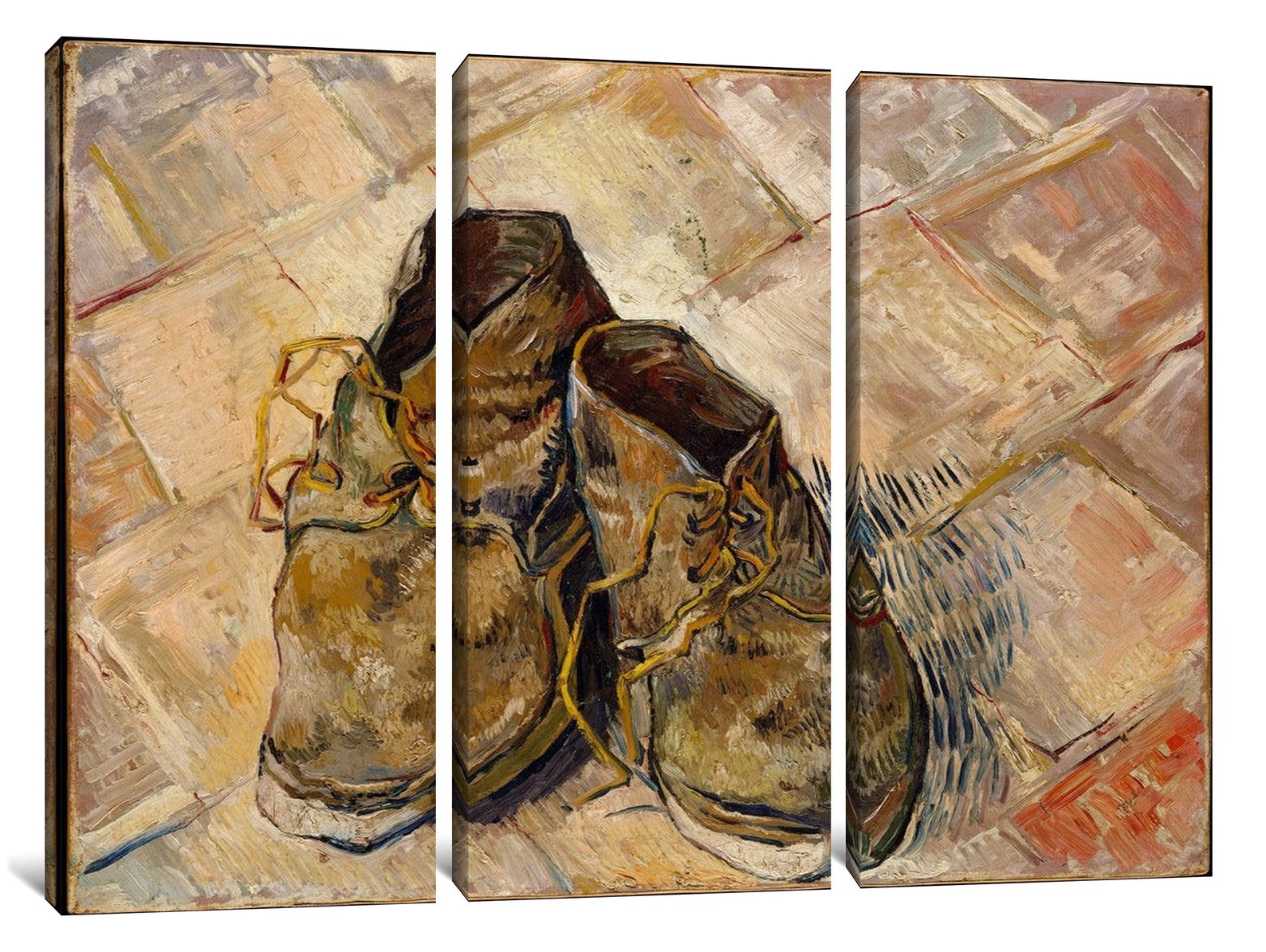 Vincent Van Gogh : Shoes 1888 Canvas Gallery Wrapped or - Etsy