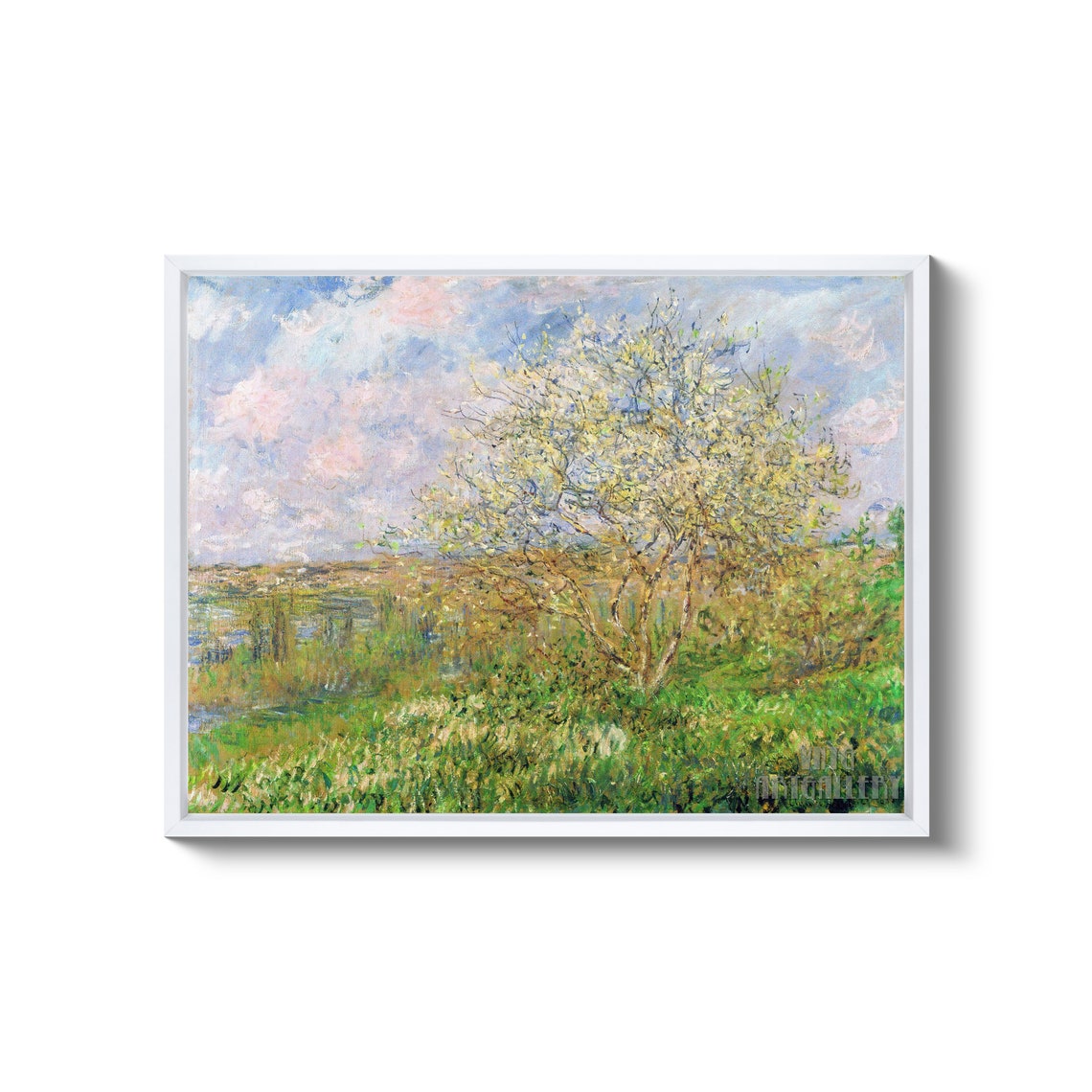 Claude Monet : Spring 1880 Canvas Gallery Wrapped or Framed - Etsy