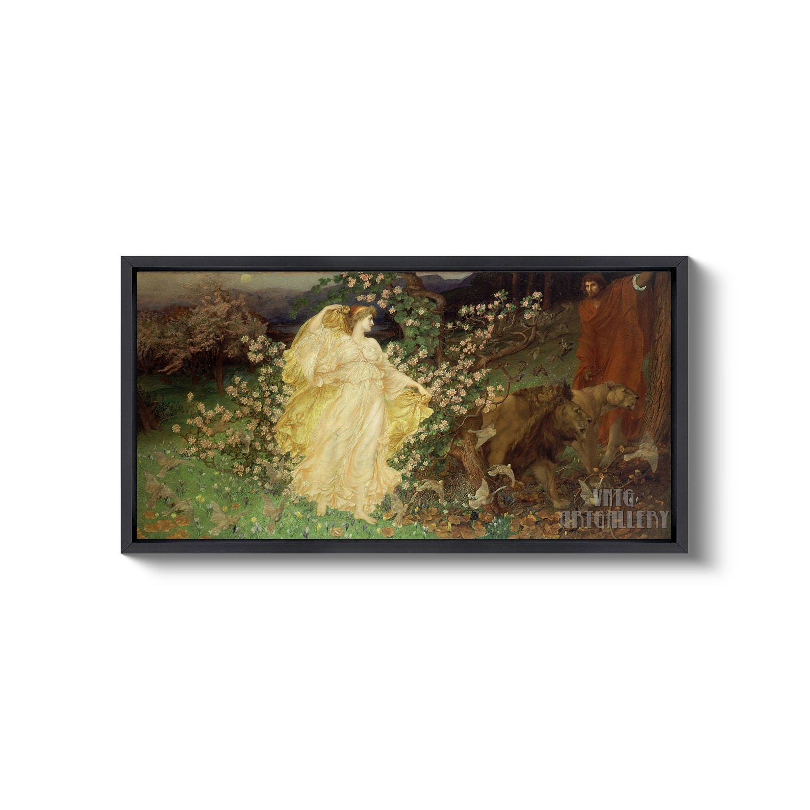 William Blake Richmond : Venus and Anchises 1889 Canvas - Etsy