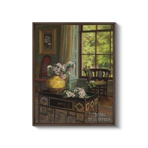 Jessica Hayllar : Apple Blossom (1886) Canvas Gallery Wrapped or Framed ...
