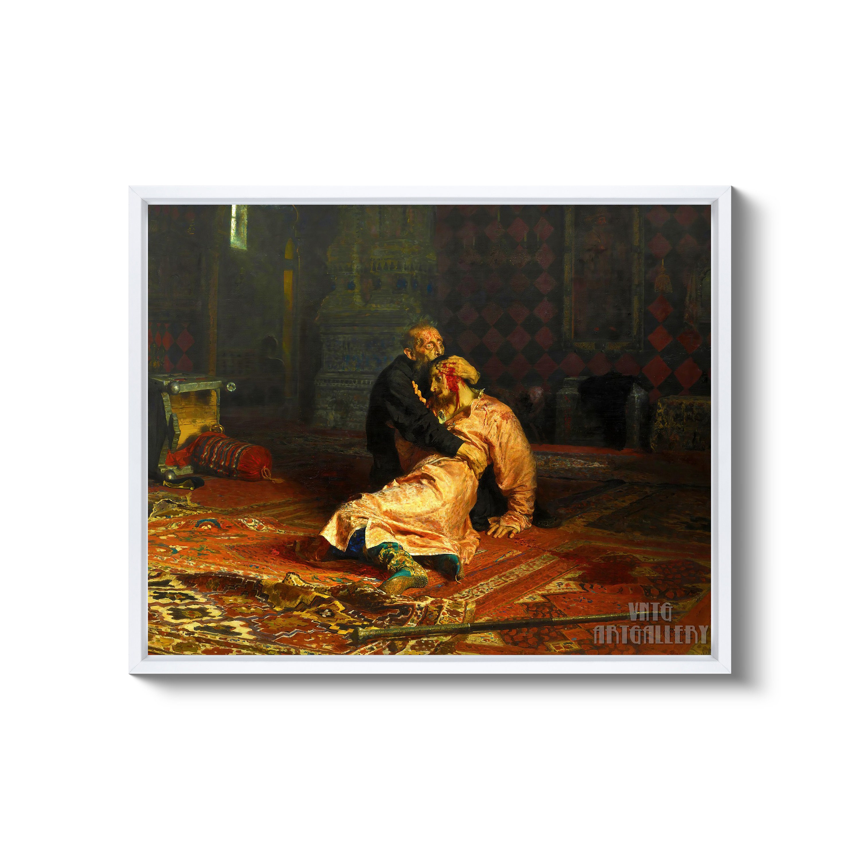 Ilya Repin : Ivan the Terrible and His Son Ivan on 16 November - Etsy
