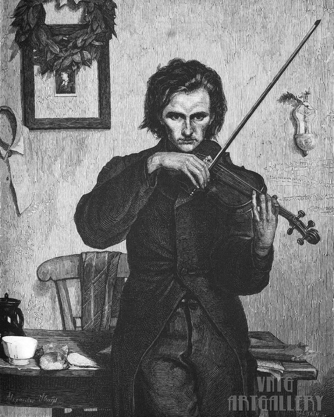 Alexander Struys : Perhaps (1873) Gallery Wrapped or Framed Giclee Wall ...