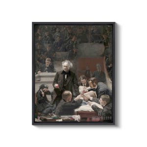 Thomas Eakins : the Gross Clinic (1875) Canvas Gallery Wrapped or ...