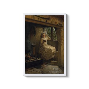 Frank Millet : A Cosey Corner 1884 Canvas Gallery Wrapped Giclee Wall ...