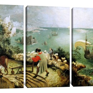 Pieter Bruegel the Elder : Landscape With the Fall of Icarus 1558 ...