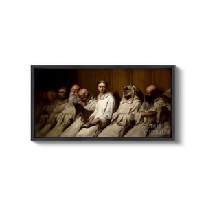 Gustave Doré : the Neophyte, First Experience of the Monastery 1866 ...