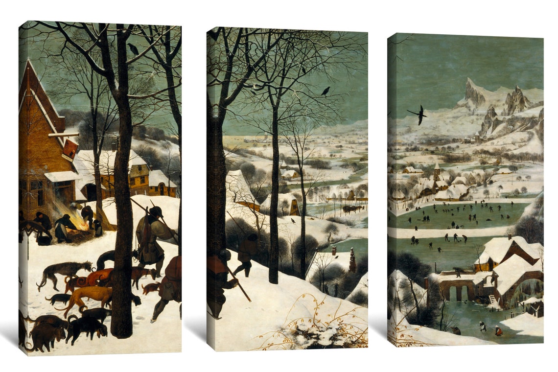 Pieter Bruegel the Elder : Hunters in the Snow winter 1565 - Etsy