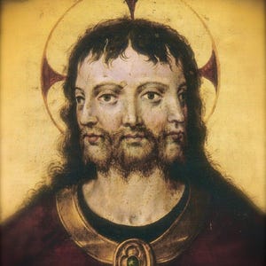 Jeronimo Cosida : Trifacial Trinity (1570) Canvas Gallery Wrapped or ...