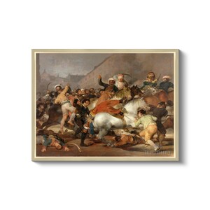 Francisco Goya : the Second of May 1814 (1808) Canvas Gallery Wrapped ...