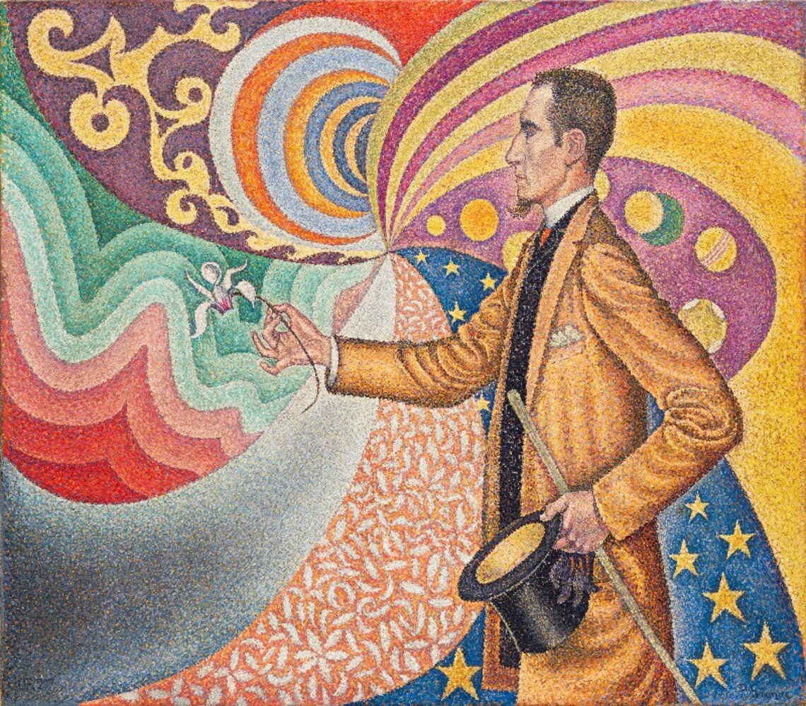 Paul Signac : Portrait De Félix Fénéon 1890 Canvas Gallery | Etsy