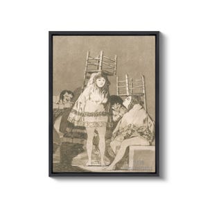 Francisco De Goya : Theyve Already Got a Seat 1796-97 Canvas Gallery ...
