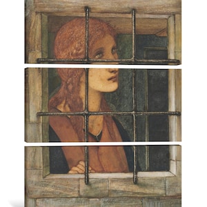 Edward Burne-jones : Danaë in the Brazen Tower (1872) Canvas Gallery ...