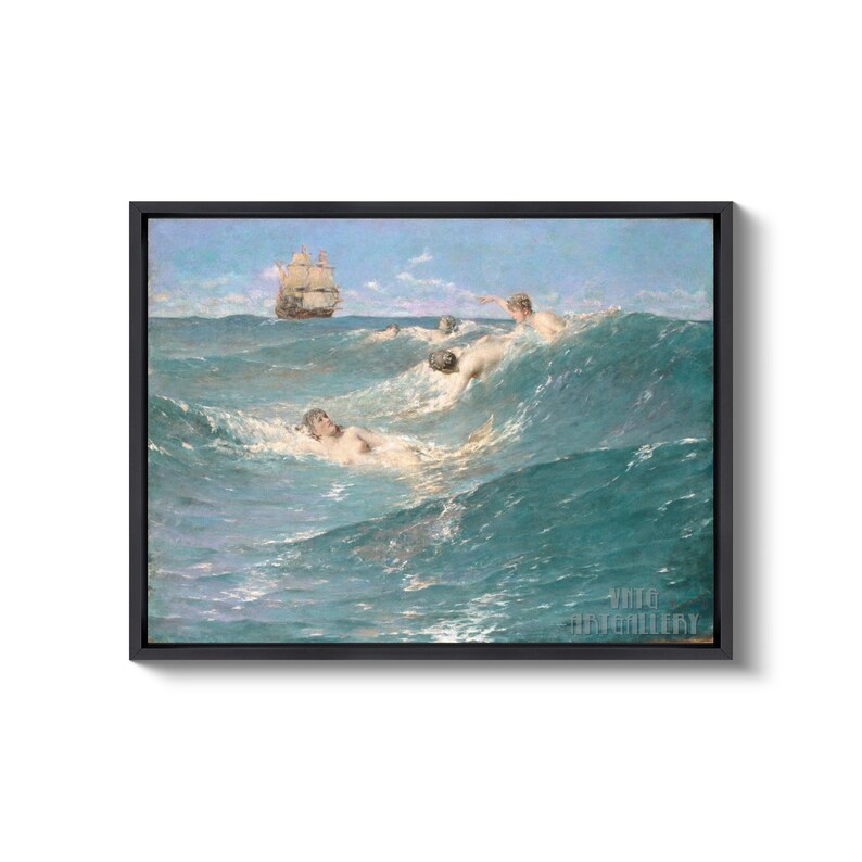 George Willoughby Maynard : in Strange Seas (1889) Canvas Gallery ...
