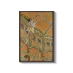Edgar Degas : Miss La La at the Cirque Fernando 1879 Canvas - Etsy
