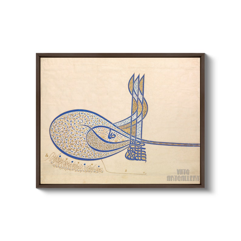 Official Signature of Sultan Suleiman the Magnificent - Etsy