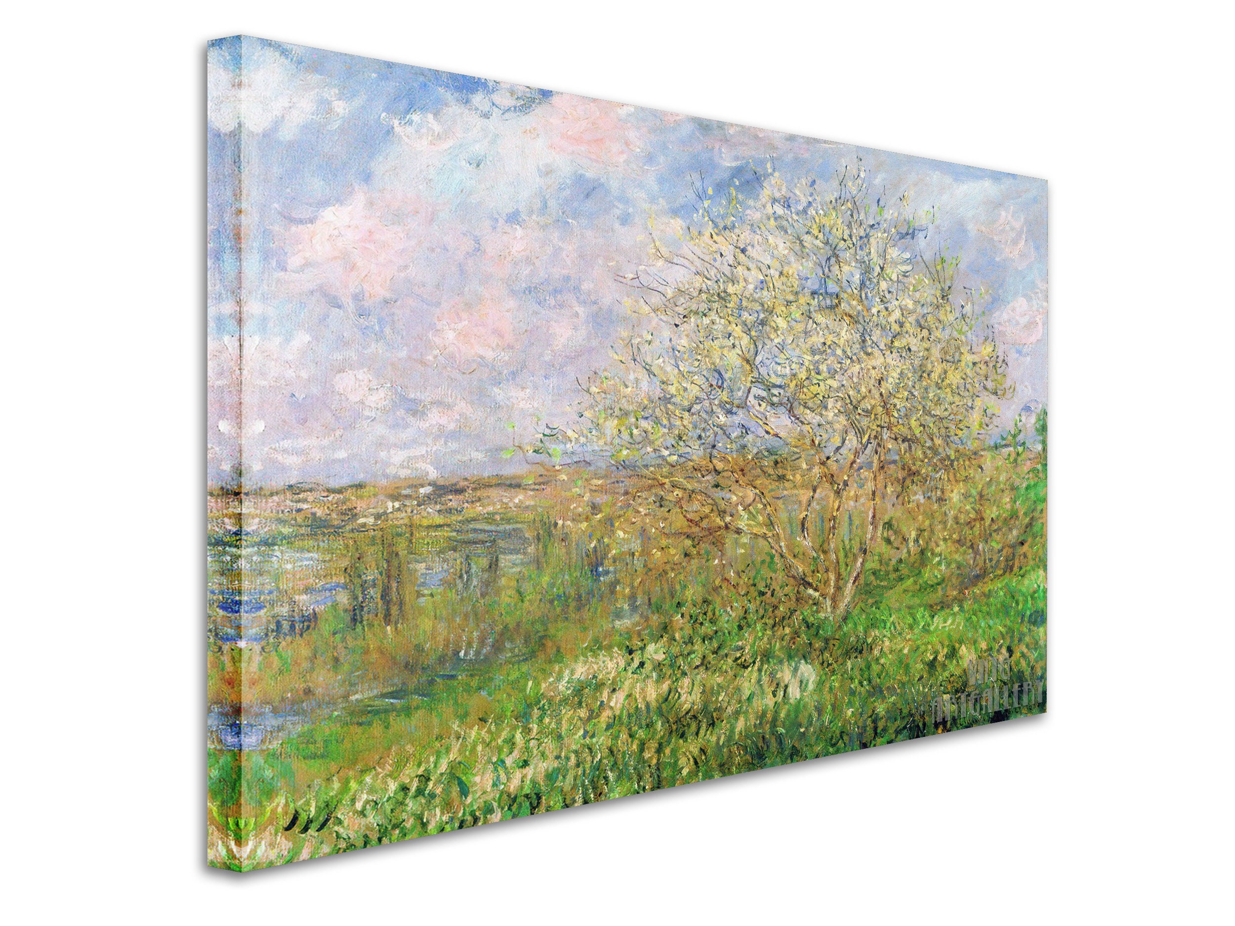 Claude Monet : Spring 1880 Canvas Gallery Wrapped or Framed - Etsy
