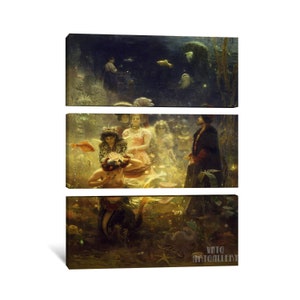 Ilya Repin : Sadko 1876 Canvas Gallery Wrapped or Framed Giclee Wall ...