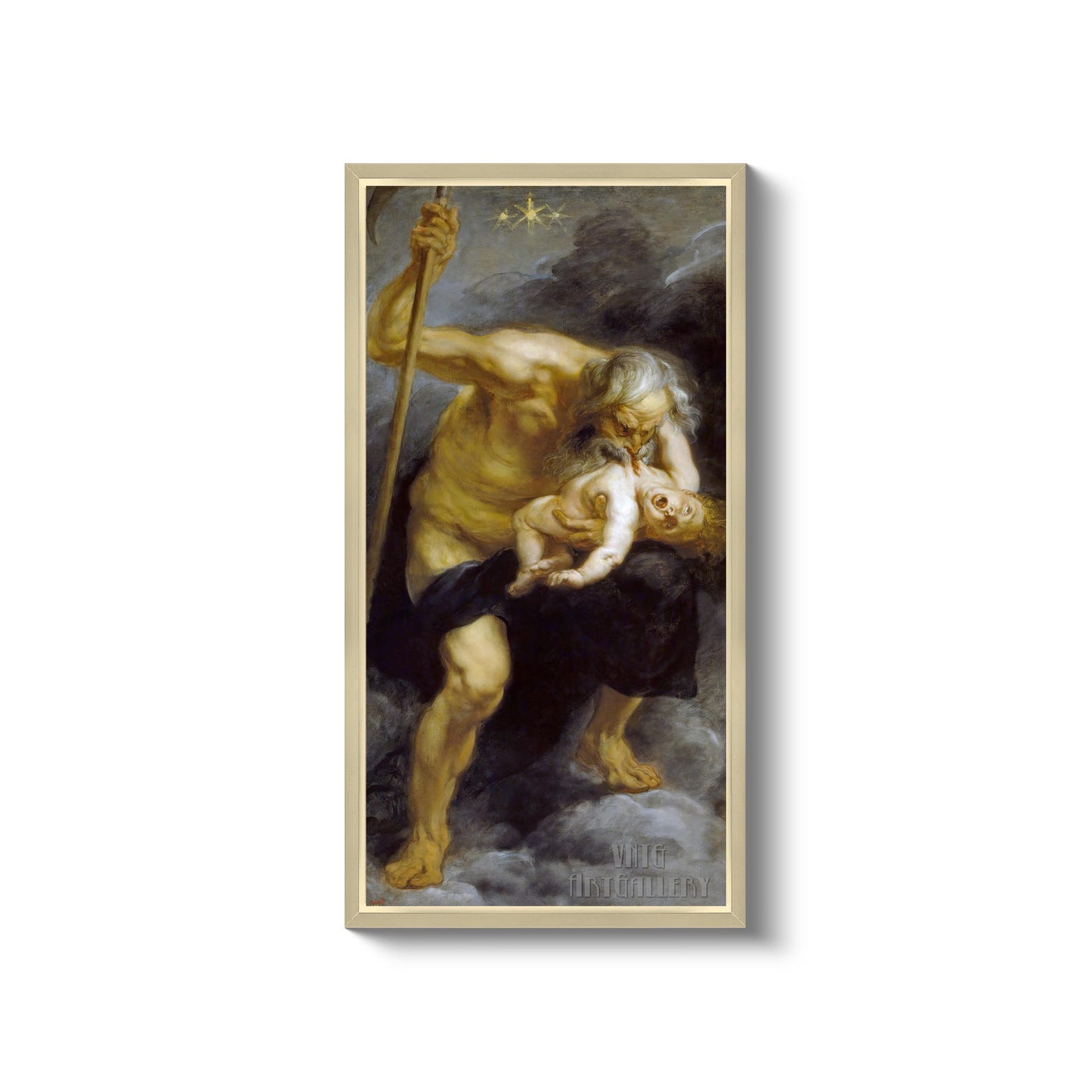 Peter Paul Rubens : Saturn Devouring His Son (1636) Canvas Gallery ...