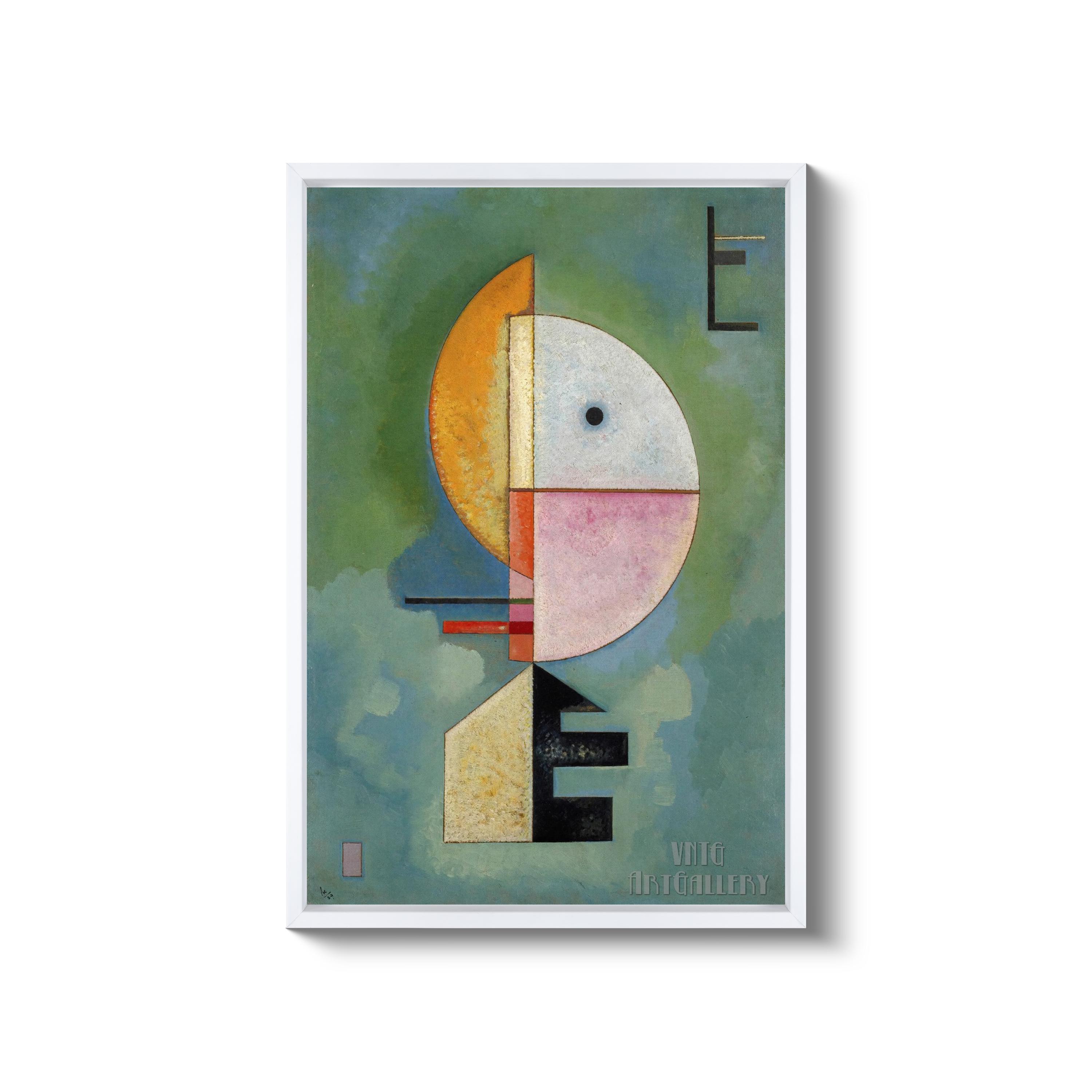 Wassily Kandinsky : Upward (1929) Canvas Gallery Wrapped Giclee Wall ...