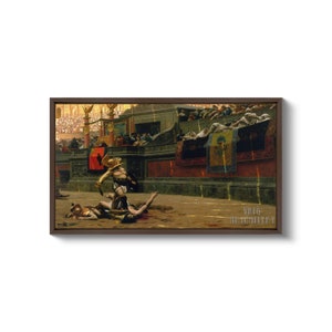 Jean-léon Gérôme : Pollice Verso 1872 Canvas Gallery Wrapped or Framed ...