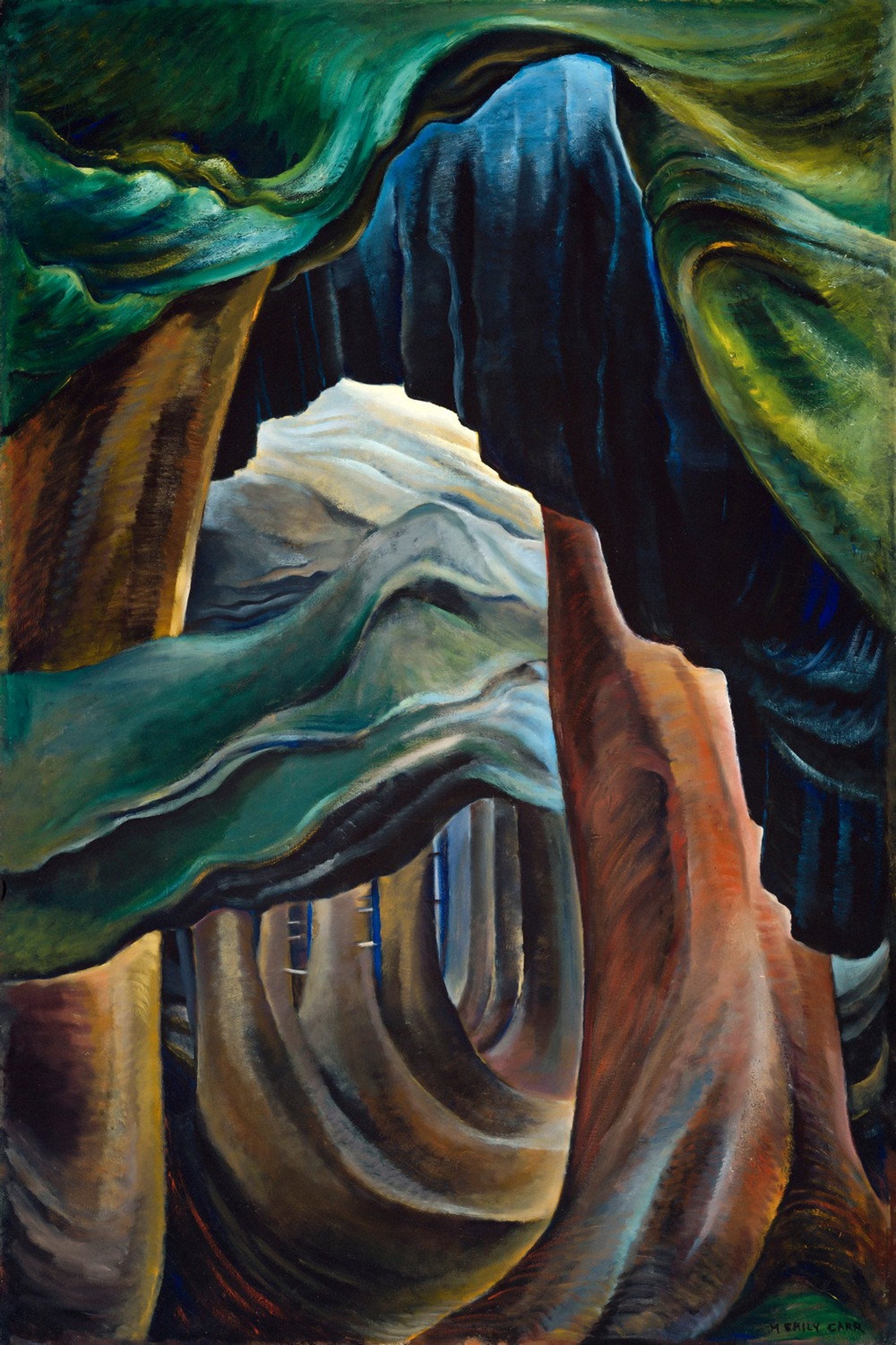 Emily Carr : Forest British Columbia 1932 Canvas Gallery | Etsy