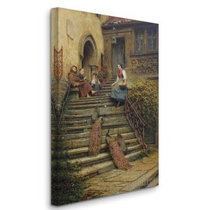 Arthur Wasse : Sunday Morning (1888) Canvas Gallery Wrapped Giclee Wall ...