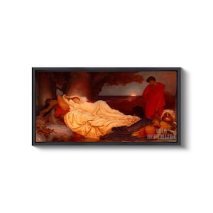 Frederic Leighton : Cymon and Iphigenia 1884 Canvas Gallery Wrapped or ...