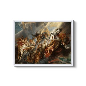Peter Paul Rubens : the Fall of Phaeton (1604) Canvas Gallery Wrapped ...