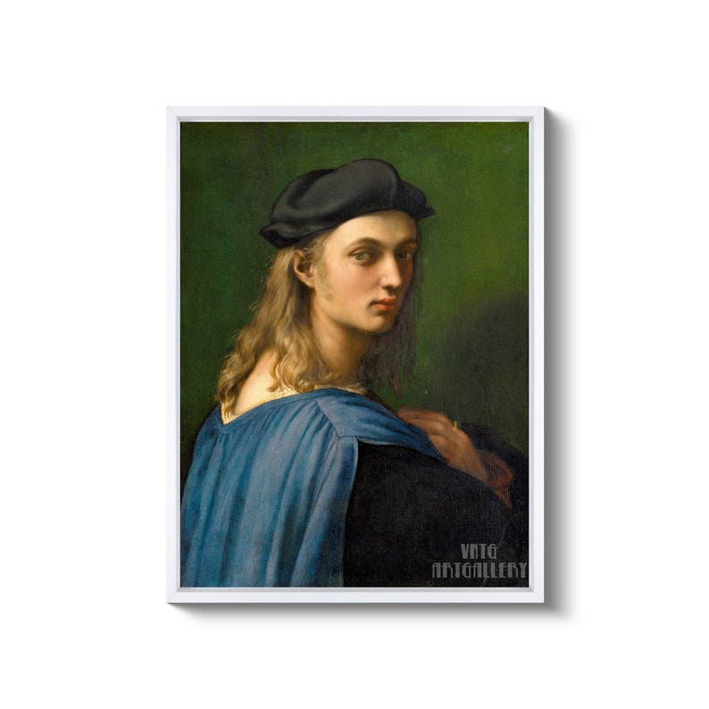Raphael : Bindo Altoviti 1515 Canvas Gallery Wrapped or - Etsy