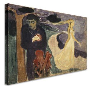 Edvard Munch : Separation 1896 Canvas Gallery Wrapped or - Etsy