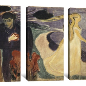 Edvard Munch Separation 1896 Canvas Gallery Wrapped Giclee | Etsy
