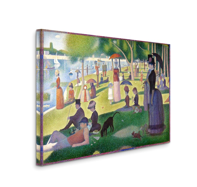 Georges Seurat : A Sunday Afternoon on the Island of La Grande - Etsy