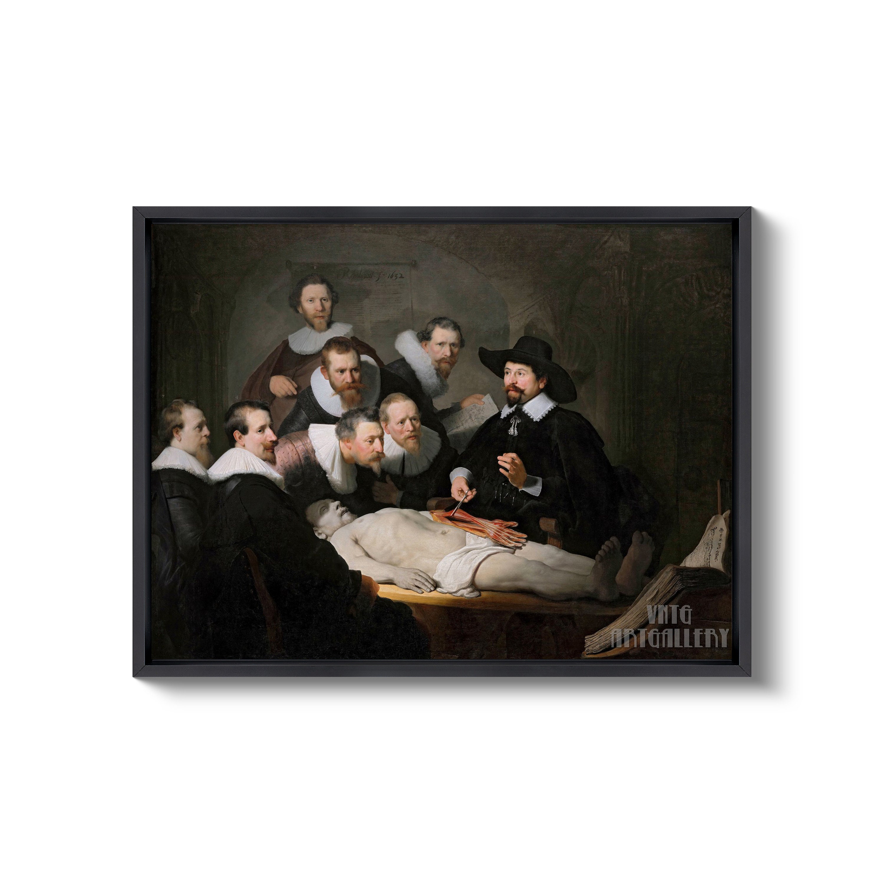 Rembrandt : the Anatomy Lesson of Dr Nicolaes Tulp 1632 - Etsy