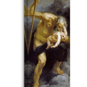 Peter Paul Rubens : Saturn Devouring His Son (1636) Canvas Gallery ...