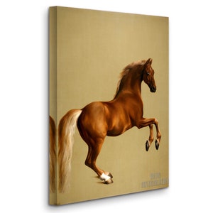 George Stubbs : Whistlejacket 1762 Canvas Gallery Wrapped or Framed ...