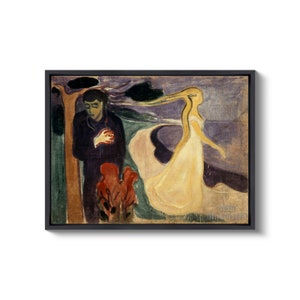 Edvard Munch : Separation (1896) Canvas Gallery Wrapped or Framed ...