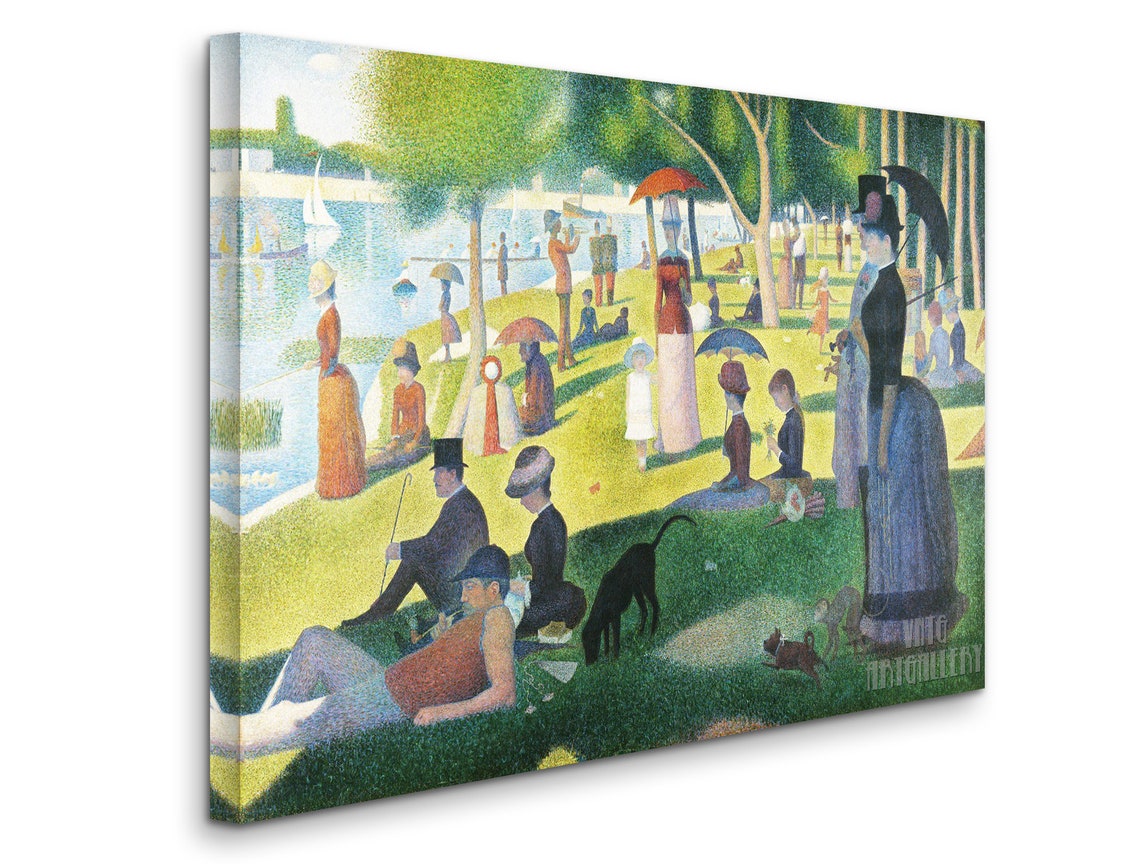 Georges Seurat : A Sunday Afternoon on the Island of La Grande - Etsy