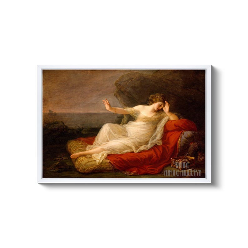 Angelica Kauffmann : Ariadne Abandoned by Theseus (1774) Canvas Gallery ...