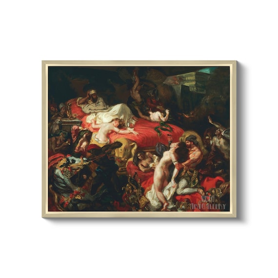 Death Of Sardanapalus PDF) Delacroix's Sardanapalus: The Life And