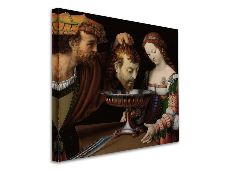 Andrea Solari : Salome With John the Baptist's Head - Etsy